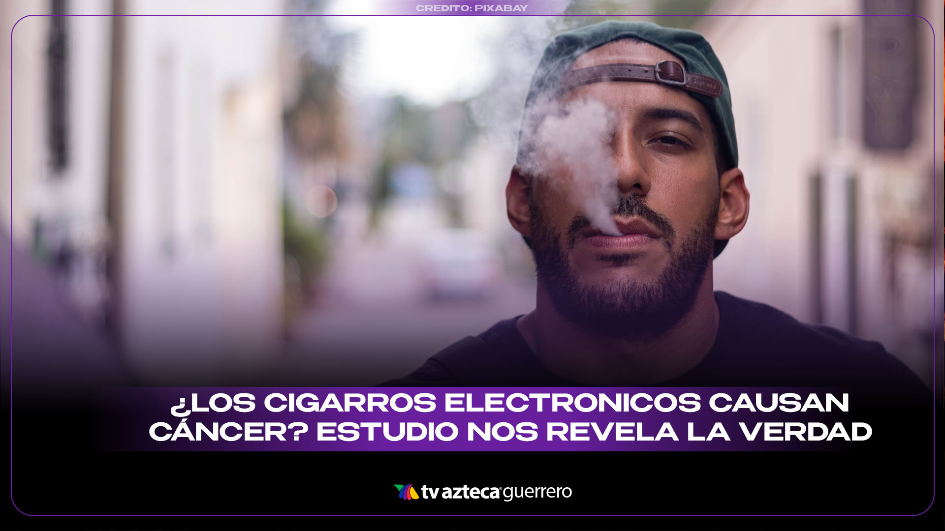 Estudio muestra las posiblidades de cáncer al vapear