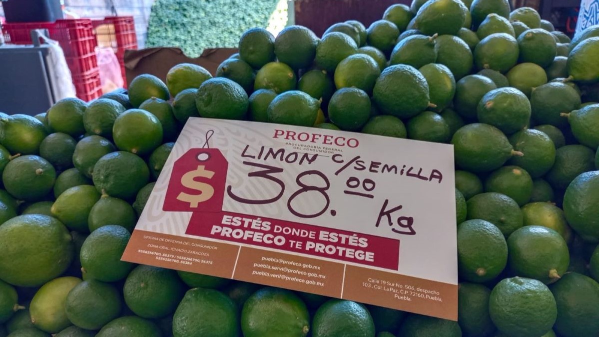 Dónde comprar limón bueno y barato: Profeco