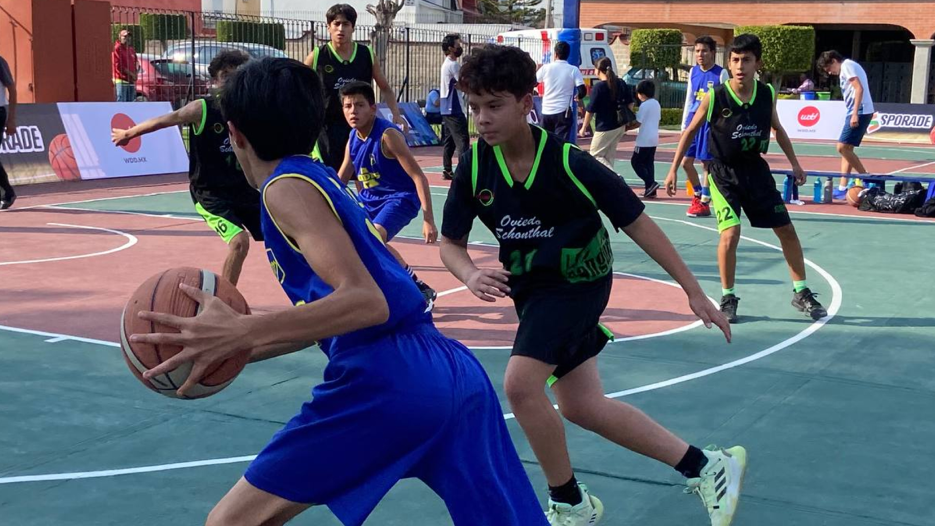 Intercoles Basketball 2023 fotos del jueves 21 de abril