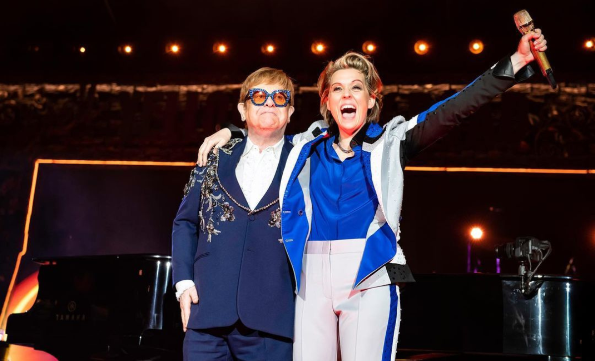 Elton John y la colaboración que habría grabado con Brandi Carlile