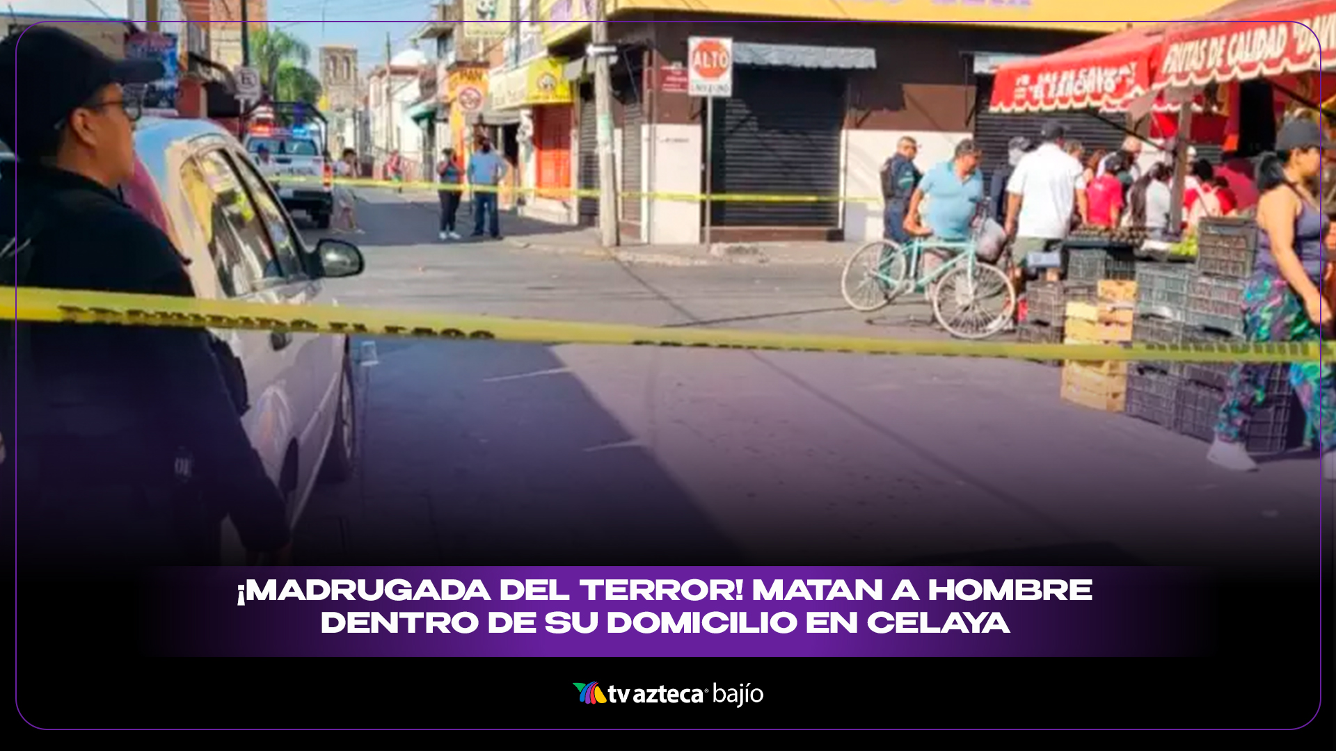 ¡Madrugada de terror! Matan a un hombre dentro de su casa en pleno ...