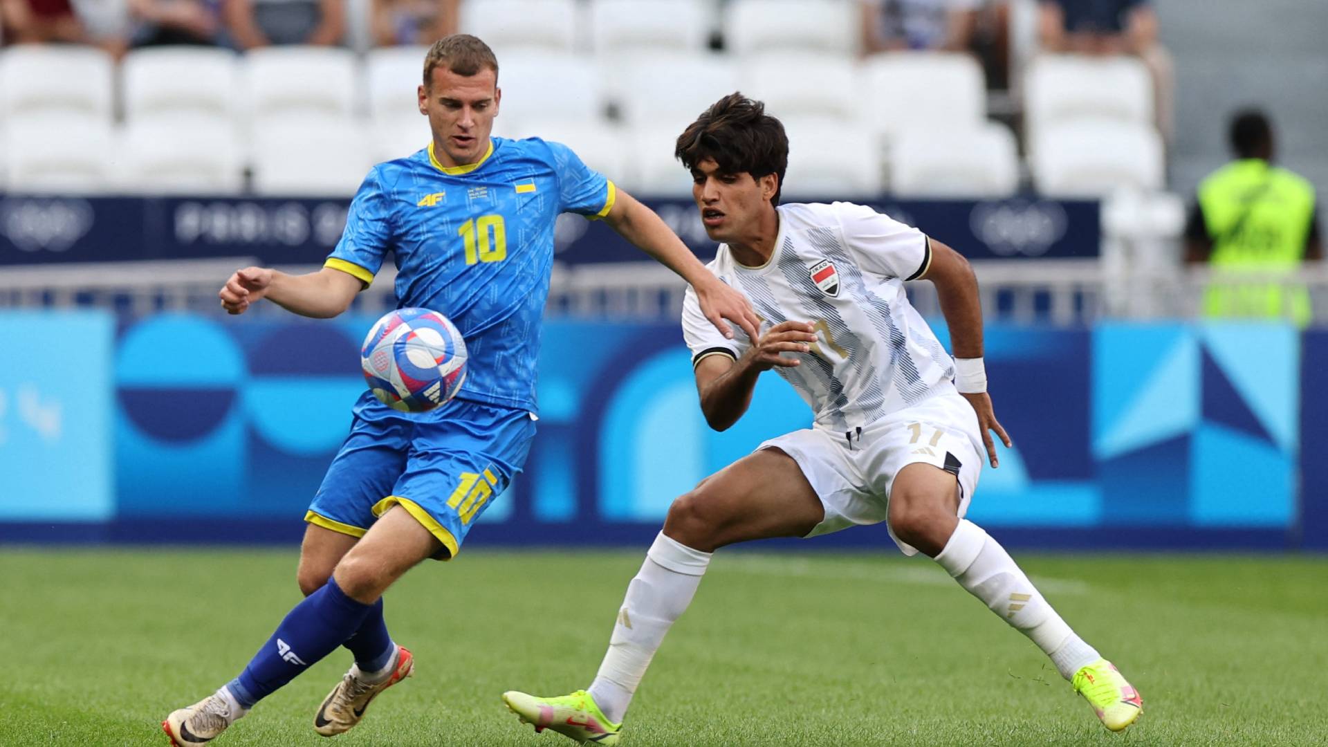 Irak remonta y se lleva el triunfo ante Ucrania en su debut en Juegos ...