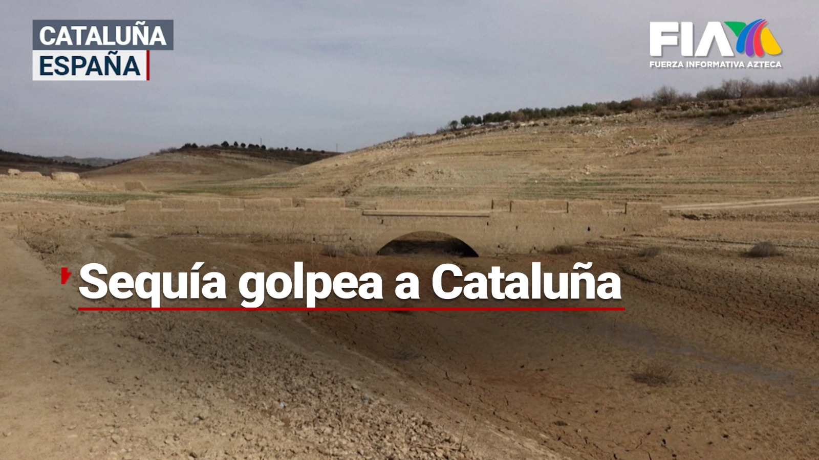 VIDEO: Vivir sin agua: Sequía también azota a Cataluña, España