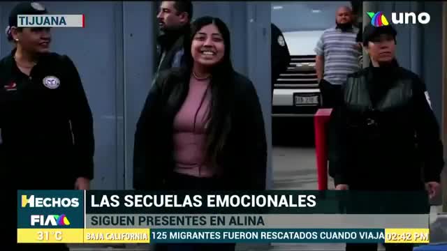 Las secuelas emocionales siguen presentes en Alina Narciso