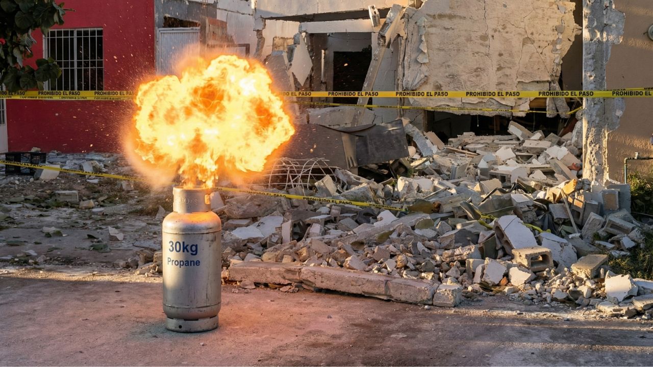 Tanque de gas: por qué explota y cómo evitarlo en tu hogar