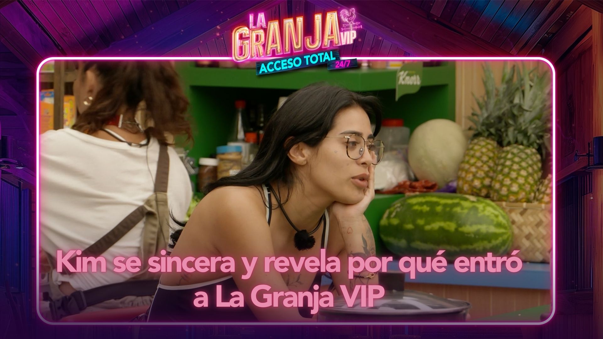 Kim Shantal explica por qué decidió entrar a La Granja VIP