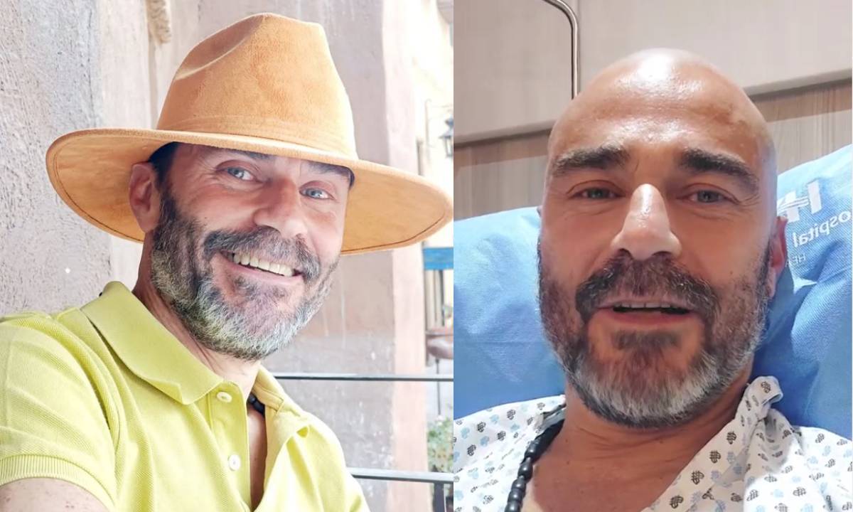 Actor Carlos Torres está en bancarrota tras vencer el cáncer de próstata