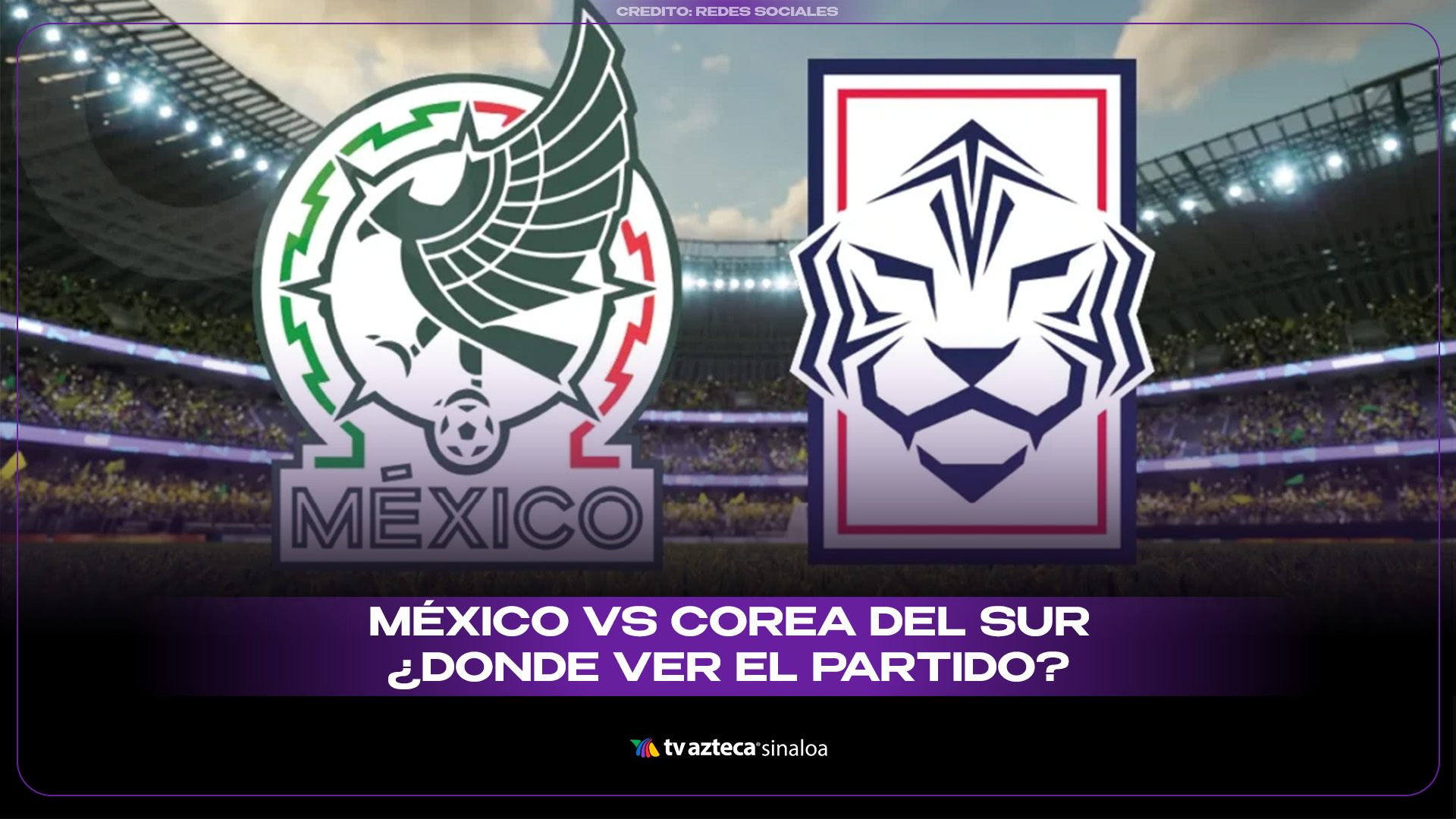 México vs Corea del Sur: ¿Dónde ver el partido amistoso? (VIDEO)