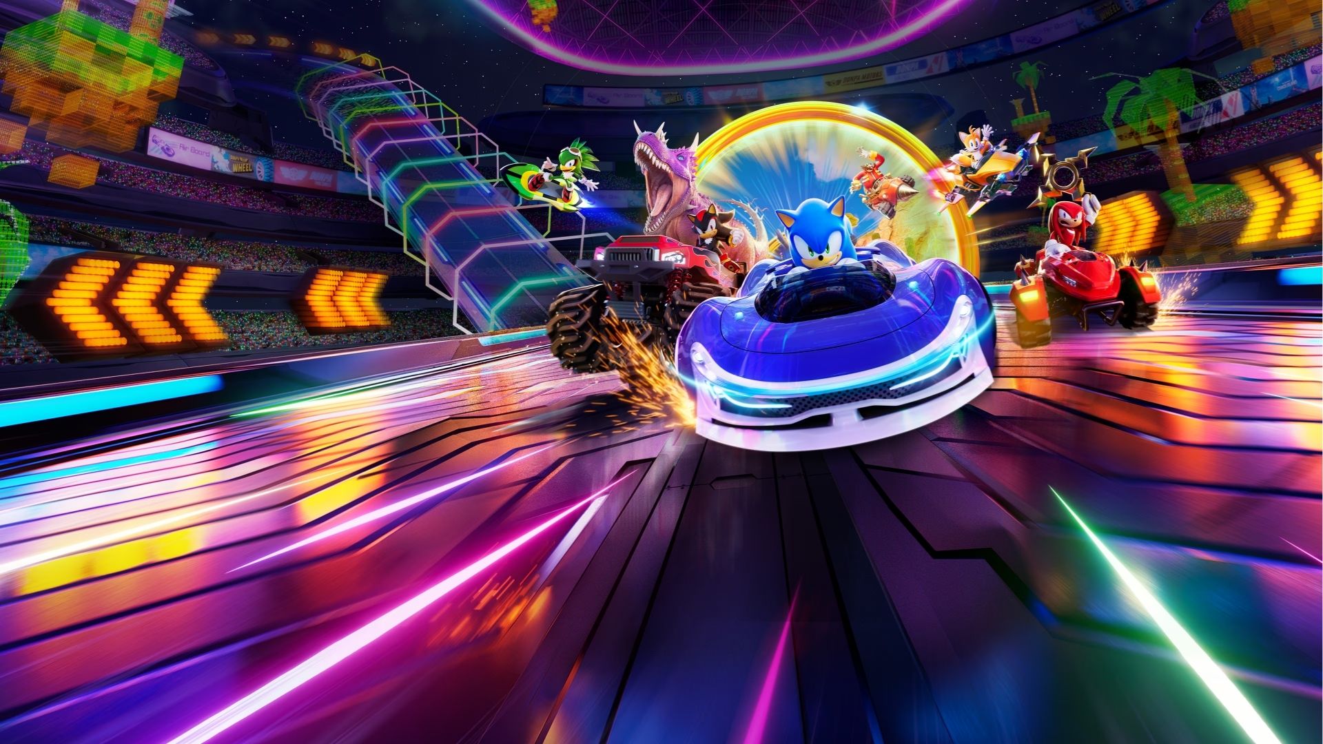 Sonic Racing: CrossWorlds revela personajes jugables: Hatsune Miku ...