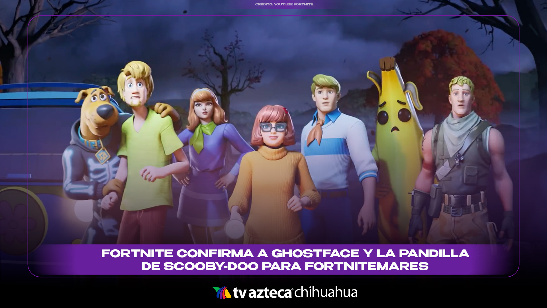 'Fortnitemares' 2025: Ghostface y la pandilla de Scooby-Doo llegan a ...