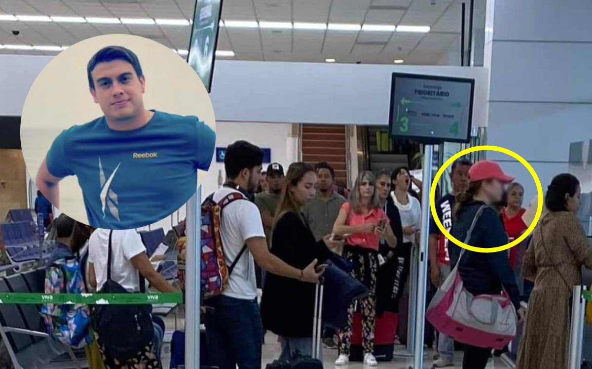 Fidel González: captan a expareja huyendo hacia Estados Unidos