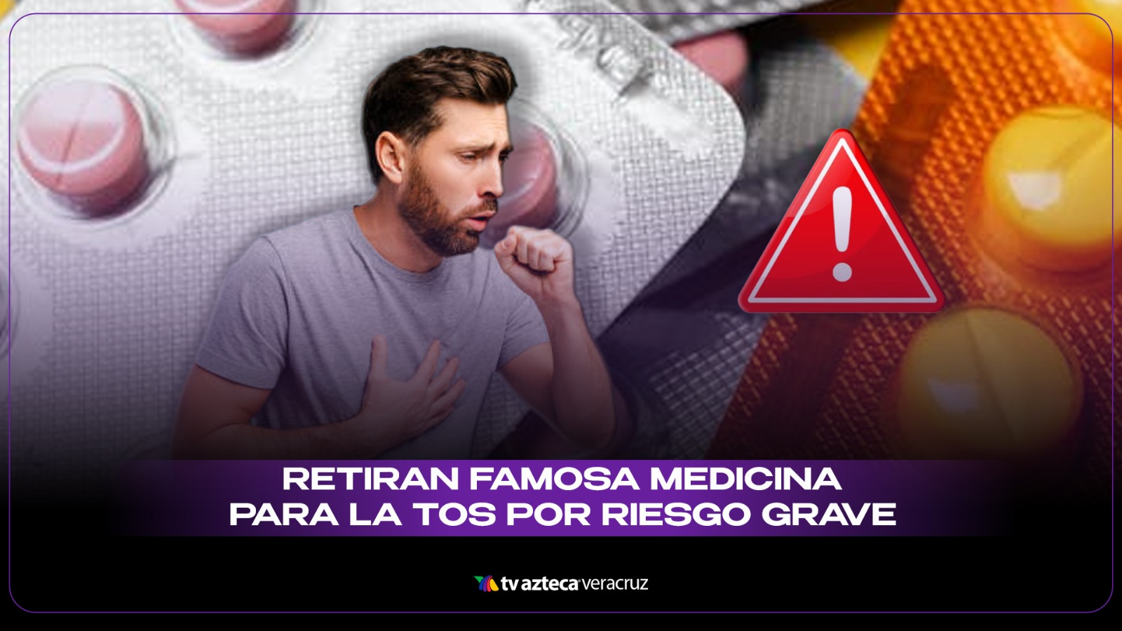 ¿Qué medicinas para la tos sacarán del mercado por riesgo grave?