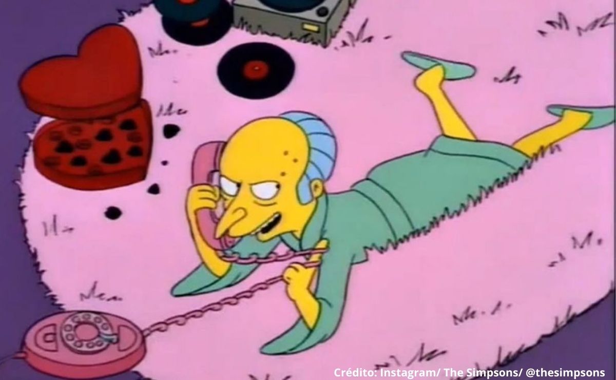 Qué representa el señor Burns en Los Simpson