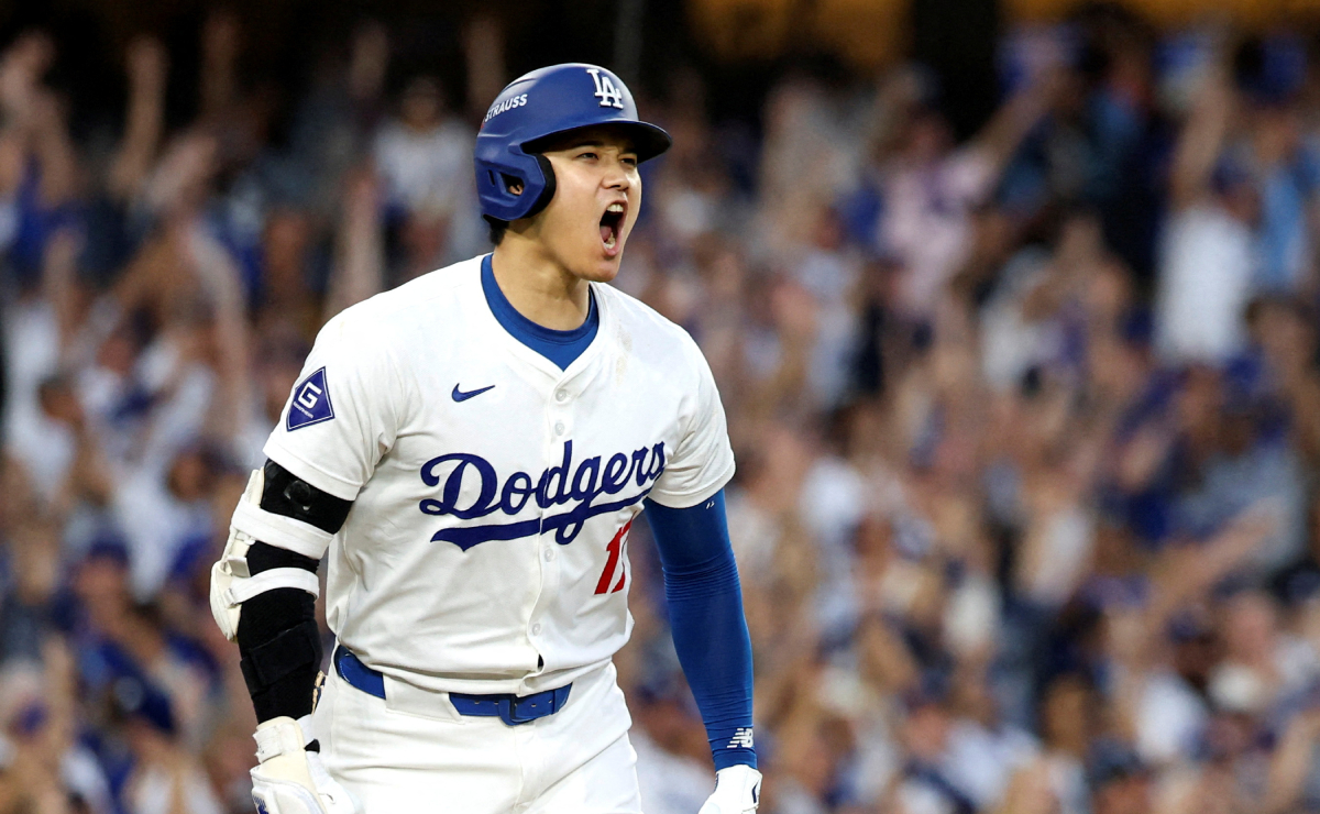 Shohei Ohtani hace historia en los playoffs de la MLB con los Dodgers
