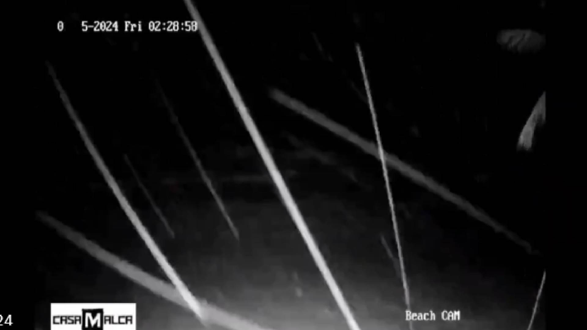 Así se escuchó el huracán Beryl en Tulum al entrar como categoría 2 | VIDEO