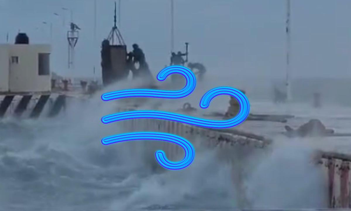 Evento de Norte en Veracruz hoy 19 de febrero 2025 ¿A qué hora se intensificarán las rachas de ...