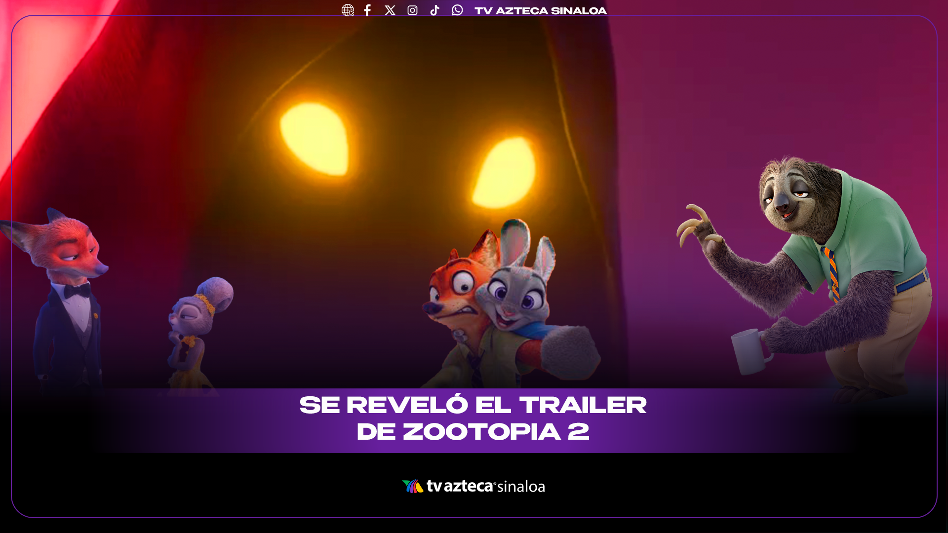 Primer tráiler oficial de Zootopia 2: se confirma la esperada secuela ...
