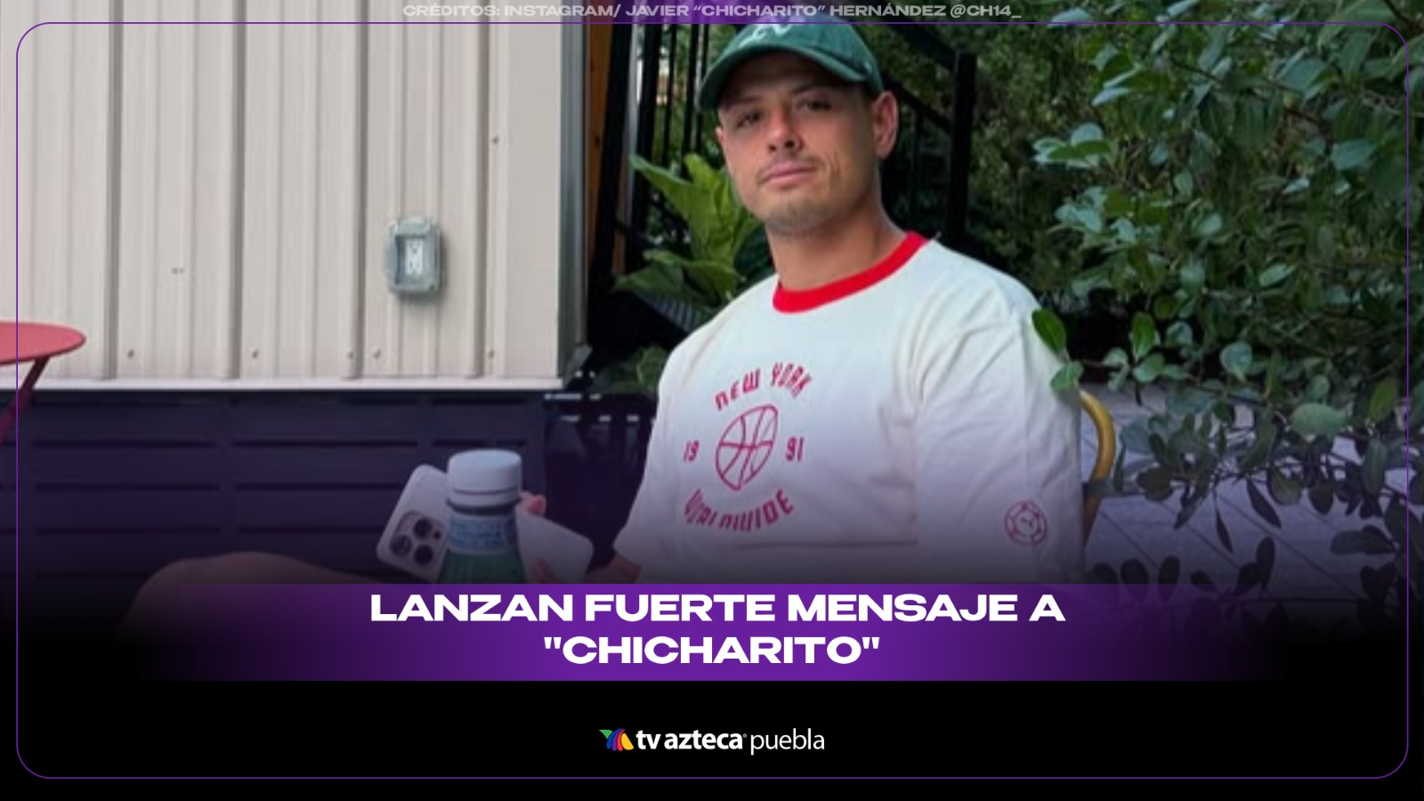 Cuauhtémoc Blanco pide a Chicharito colgar los botines