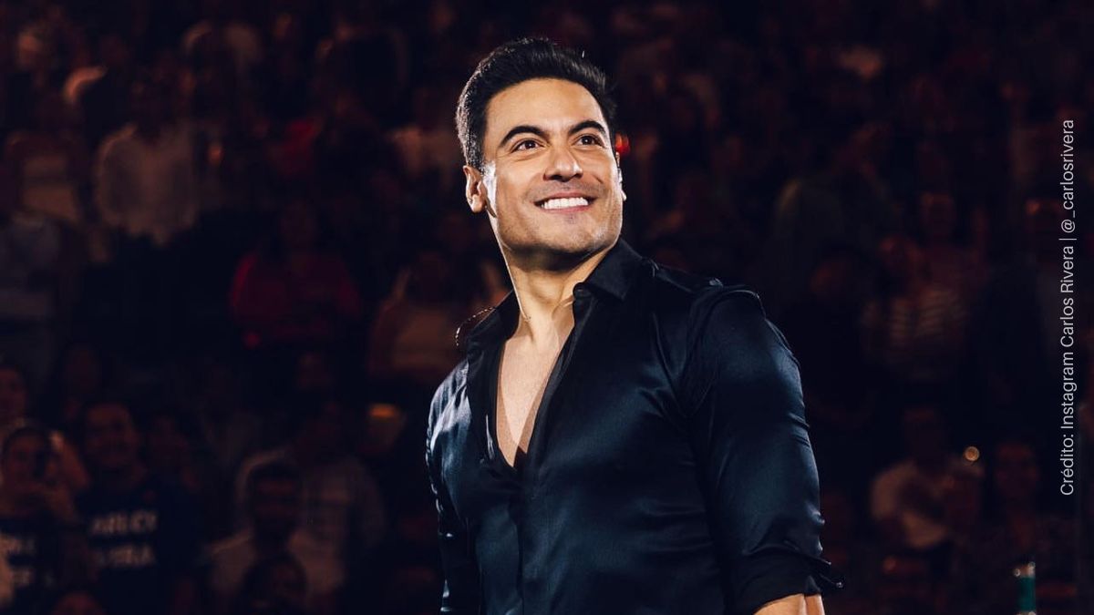 Carlos Rivera cumplió 20 años de carrera, ¡dice que es el hombre más ...
