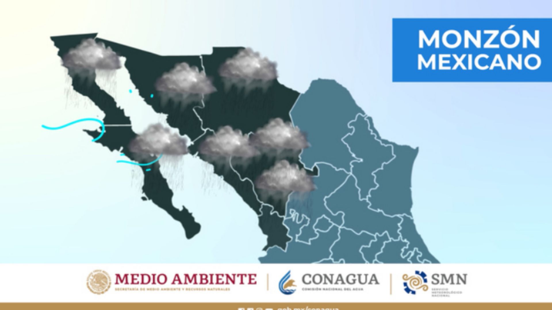 Qué es el monzón mexicano y cuánto dura