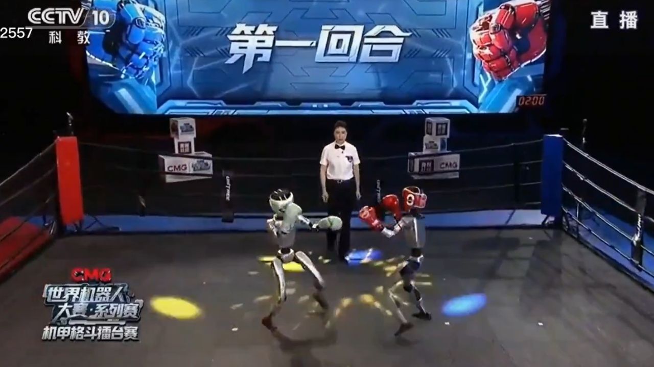 China celebra primer torneo de kickboxing entre robots humanoides