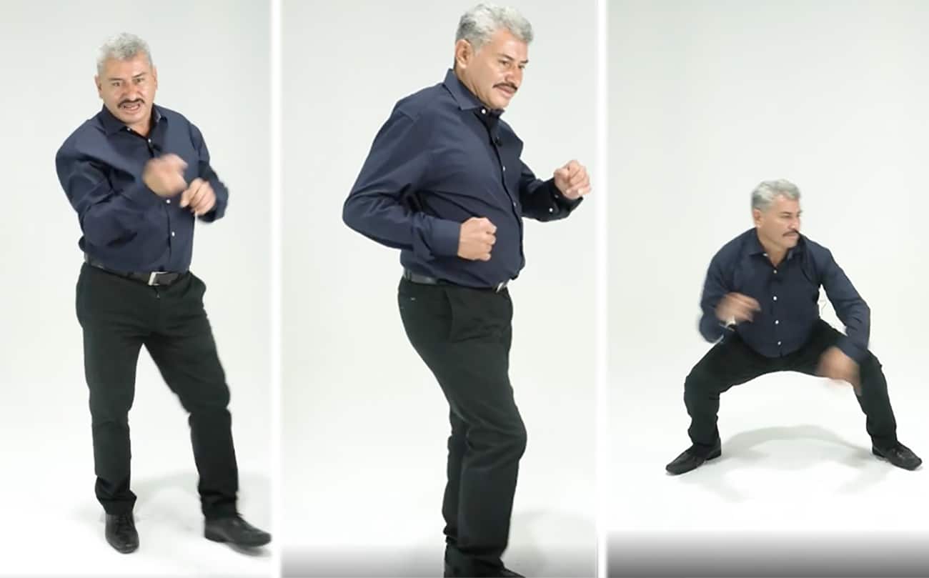 ‘Lobo Vázquez’, el hombre que impresionó con su baile al estilo high-energy