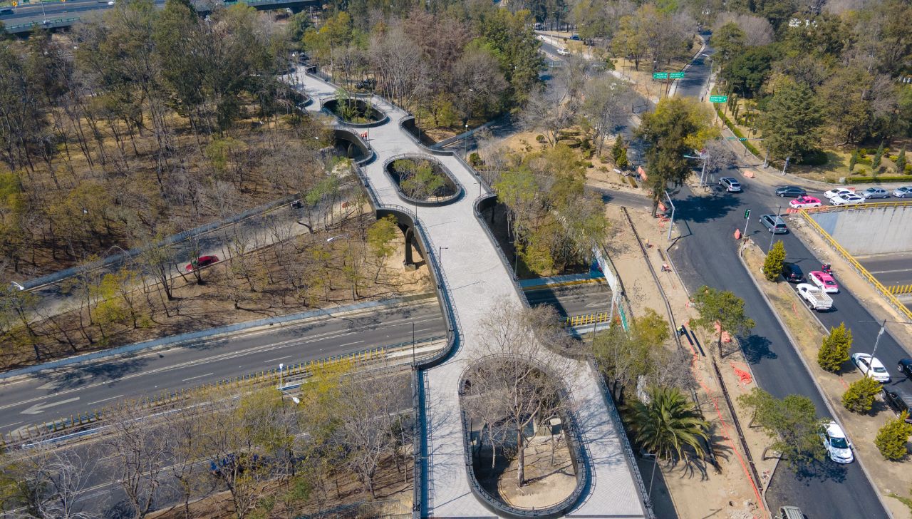 ¿Qué es y dónde está la calzada flotante de Chapultepec?