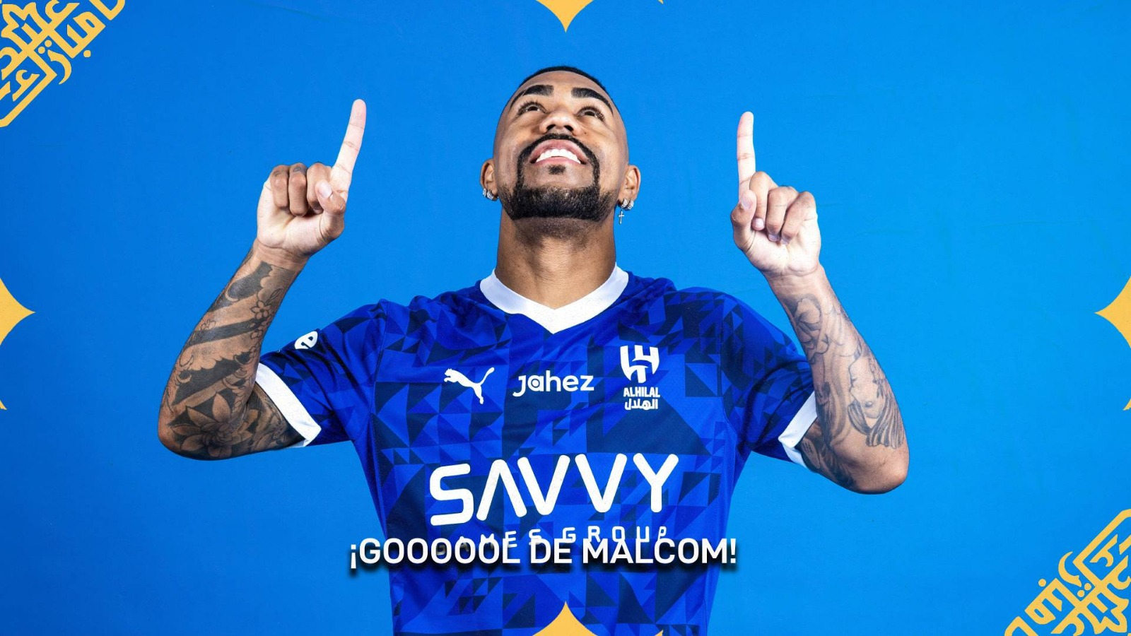 Gol de Malcolm Al-Nassr 1- Al-Hilal | Final de Supercopa Saudí