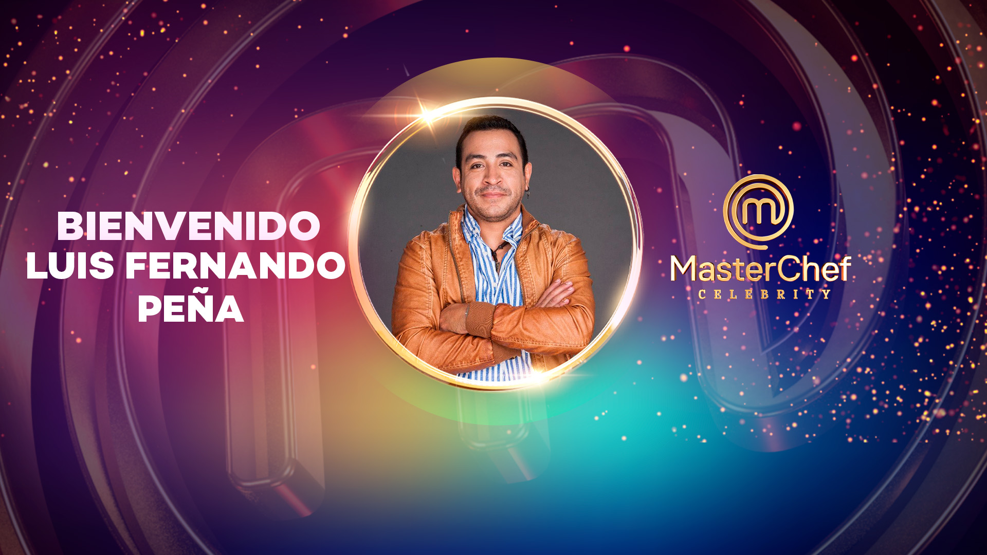 Luis Fernando Peña participará en MasterChef Celebrity 2025
