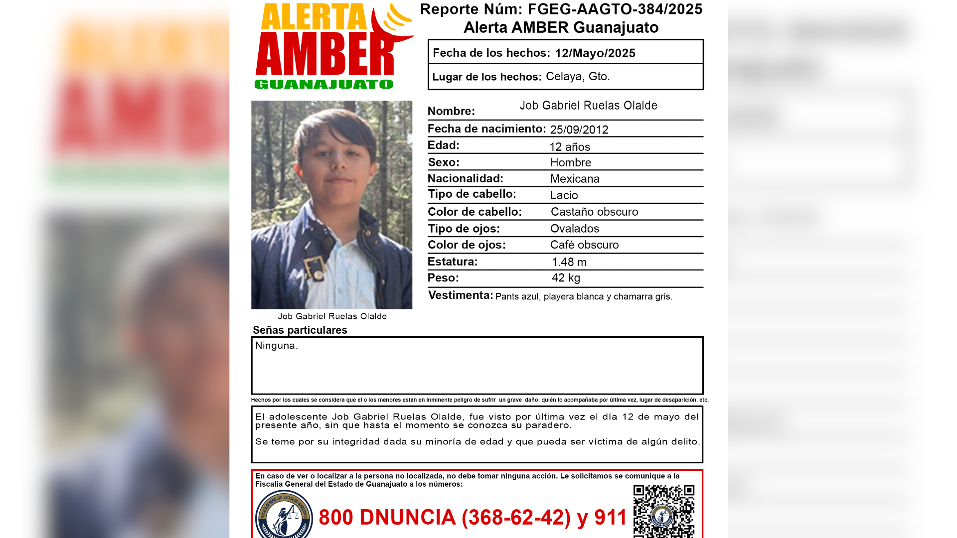 Desaparecidos Guanajuato: ¿Quién es Job Gabriel Ruelas Olalde y qué se ...