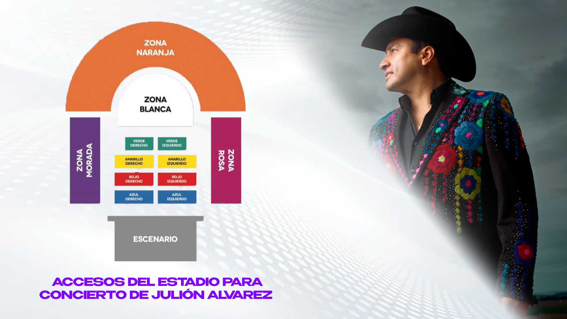 Puertas de acceso al Estadio Víctor Manuel Reyna para el concierto de ...