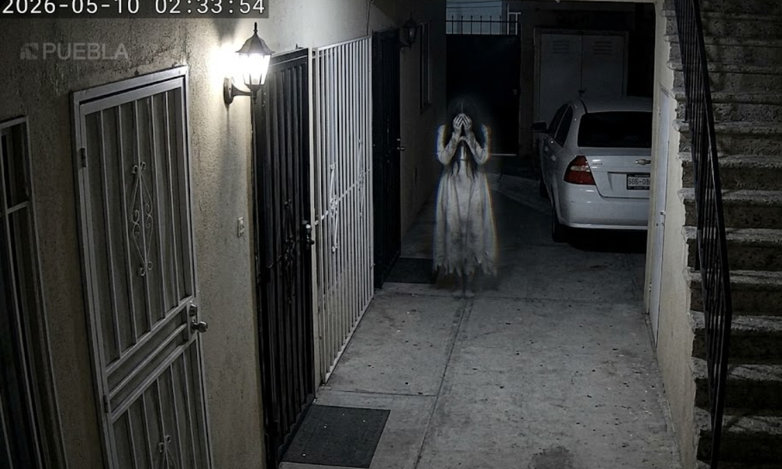Puebla: supuesto lamento de La Llorona Día de las Madres: VIDEO