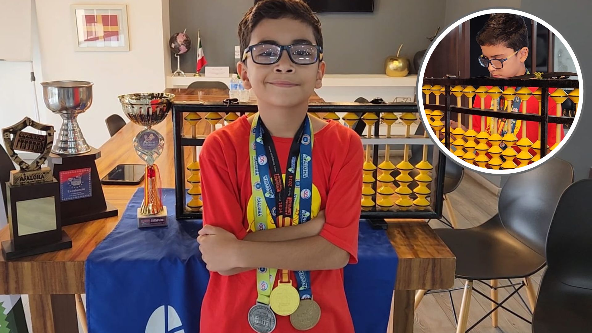 Emiliano Castro es campeón mundial de Matemáticas y resuelve 70 ...