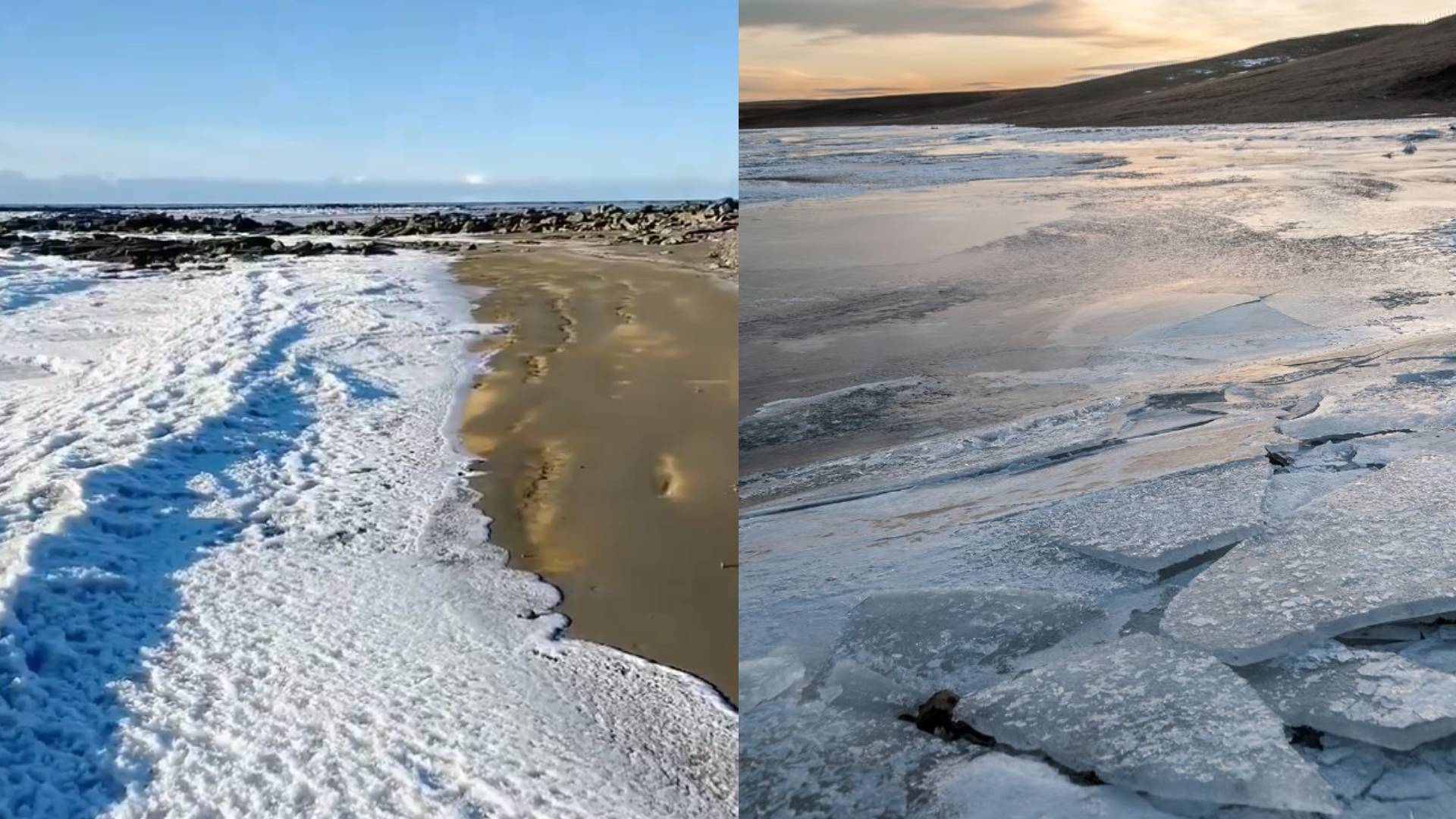 Estudio revela si las olas del mar pueden congelarse por el frío extremo