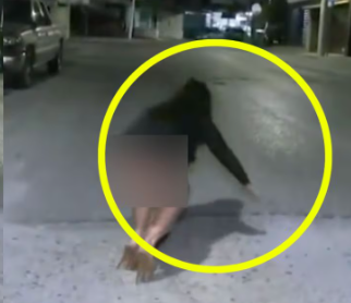 Viral: Reportera tropieza en vivo y muestra su ropa interior