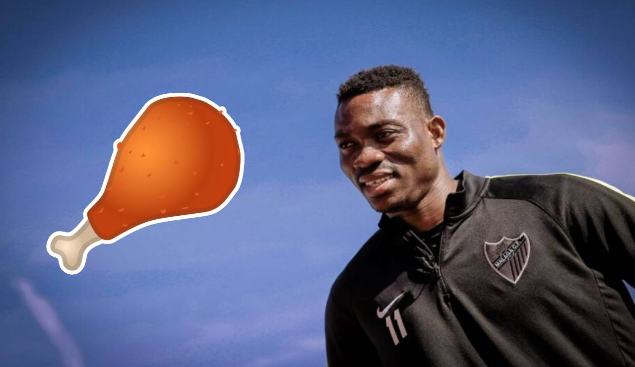 El motivo por el que Christian Atsu se comía los huesos del pollo