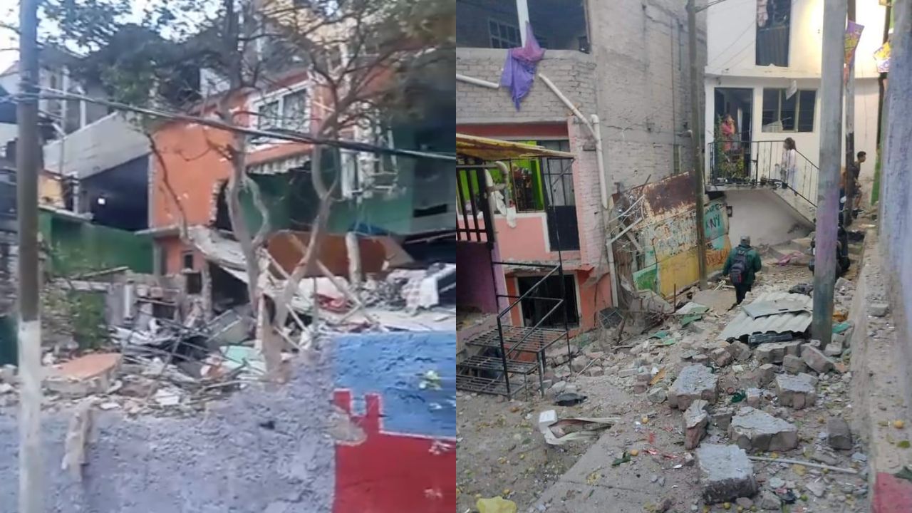 CDMX: Una explosión destruye viviendas en la colonia La Pastora ...