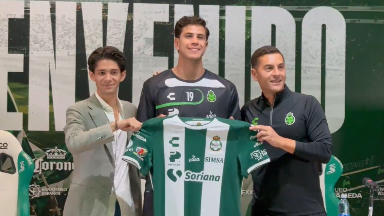 Santos Laguna presenta a Haret Ortega como refuerzo para el Apertura 2025