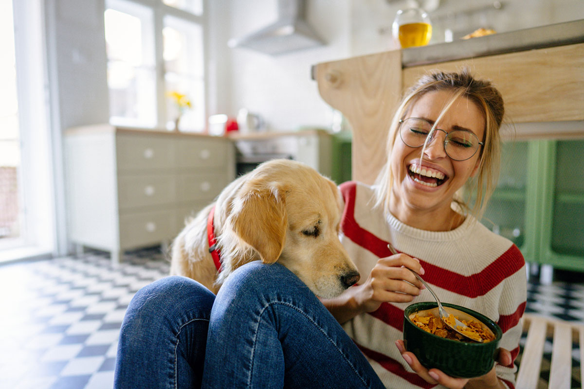 ¿Es saludable para los perros comer cereales?