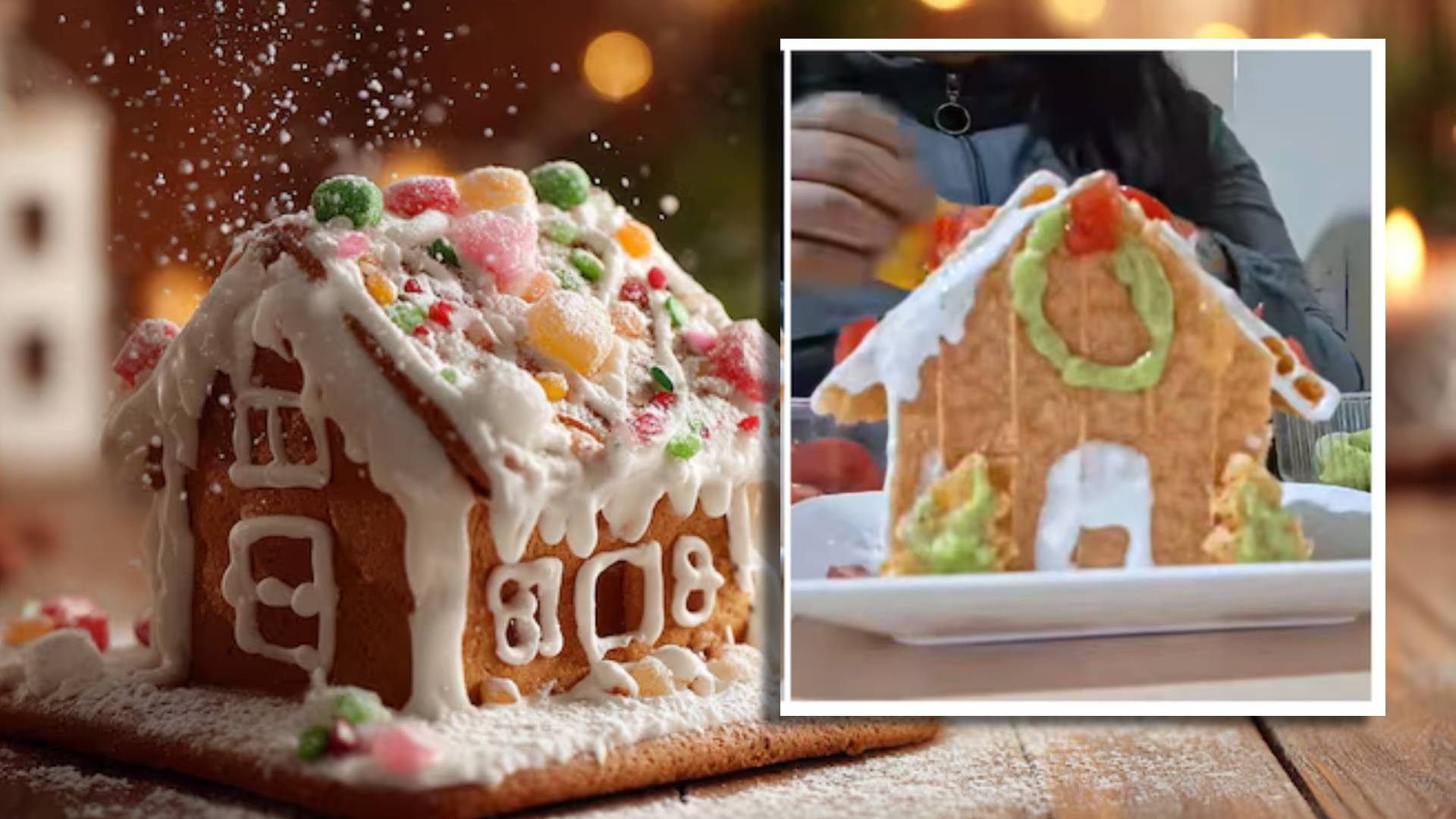 ¡FUSIÓN VIRAL! Crean casitas de jengibre a la mexicana y esta versión ...