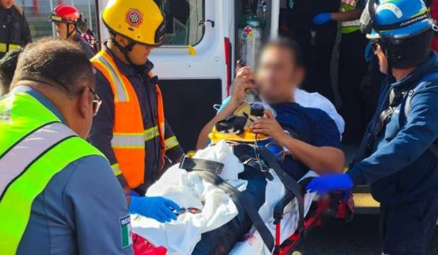 Persona atropellada en el Salitre Querétaro domingo 16 de febrero 2025