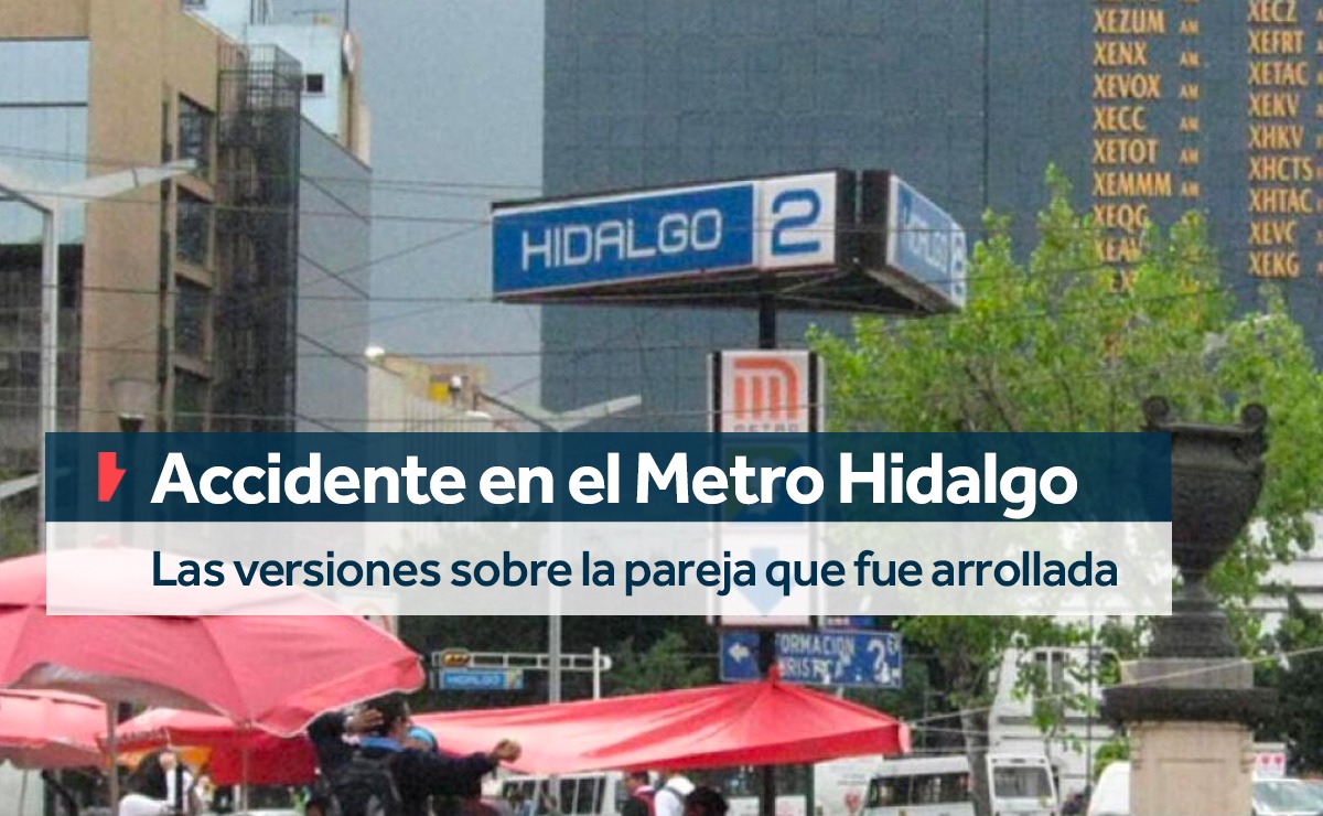 Metro CDMX: ¿Qué pasó con la pareja arrollada en estación Hidalgo? Las ...