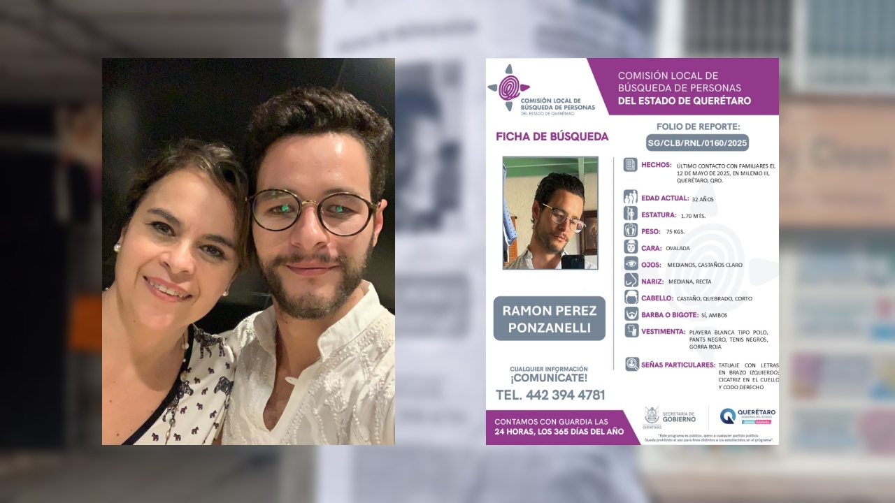 Madre busca a Ramón Pérez Ponzanelli, pero negaron hacerle prueba de ...