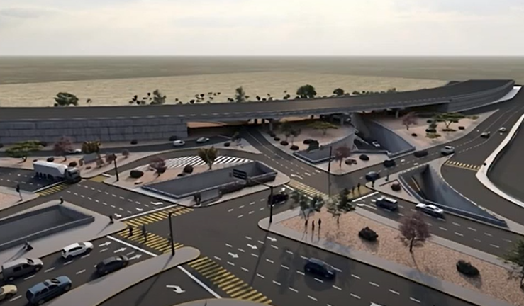 Este domingo abrirá el distribuidor vial de la Talamás