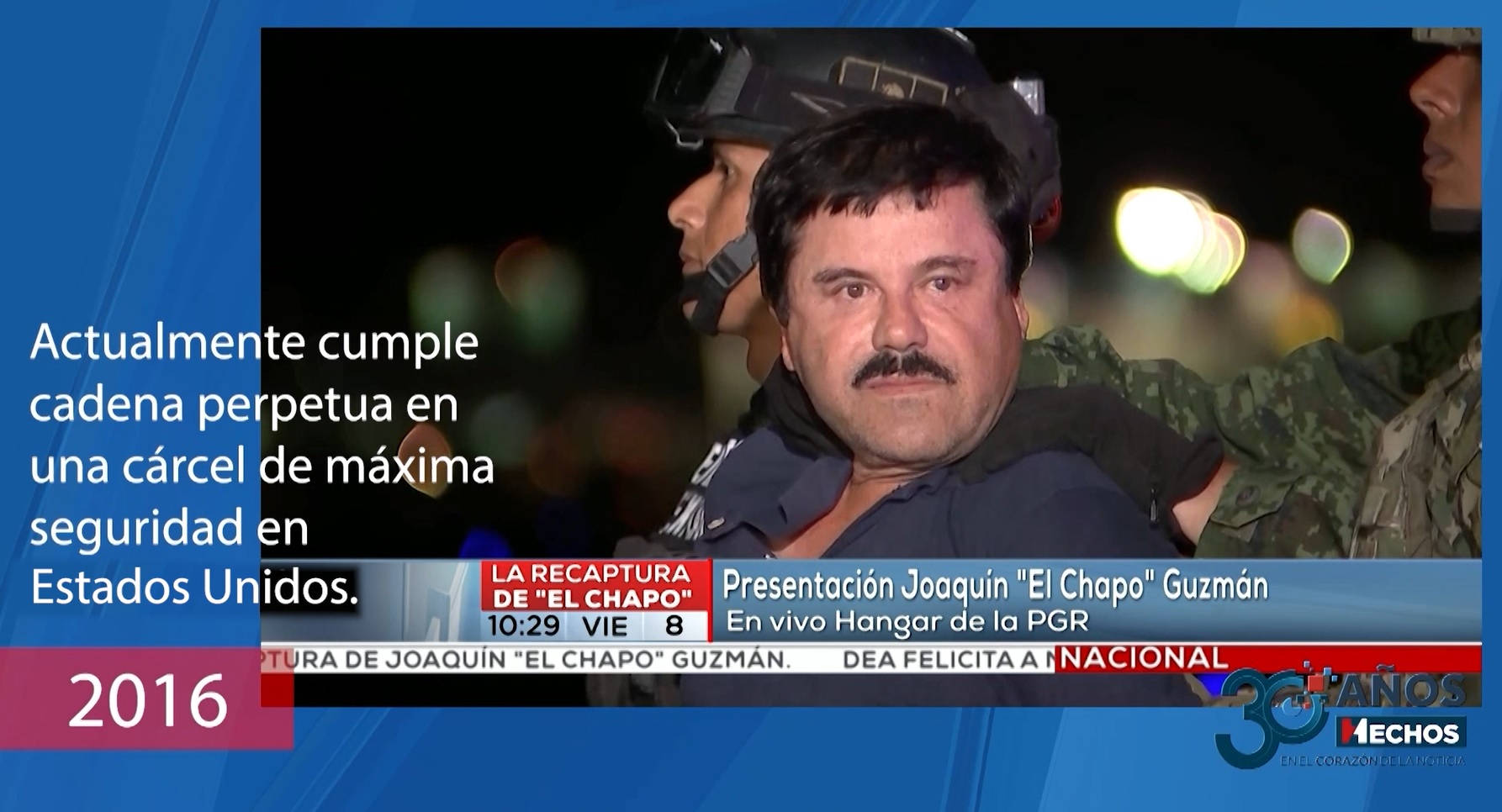 30 años de Hechos: Javier Alatorre así dio a conocer la captura de ...