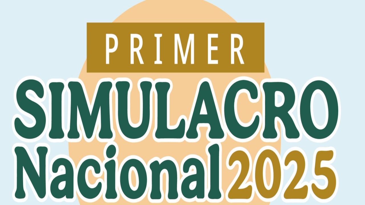 ¿Cómo se llevará el primer Simulacro Nacional 2025, el SSN en redes sociales?