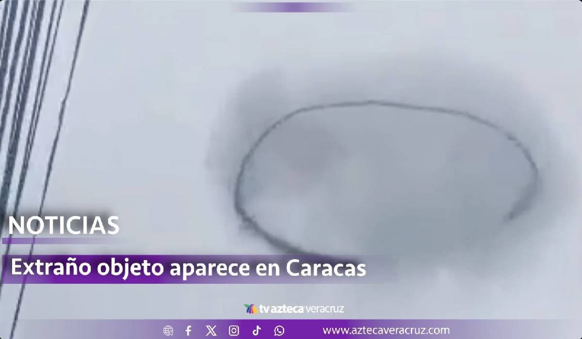 ¿Qué era el objeto extraño captado en el cielo de Caracas?