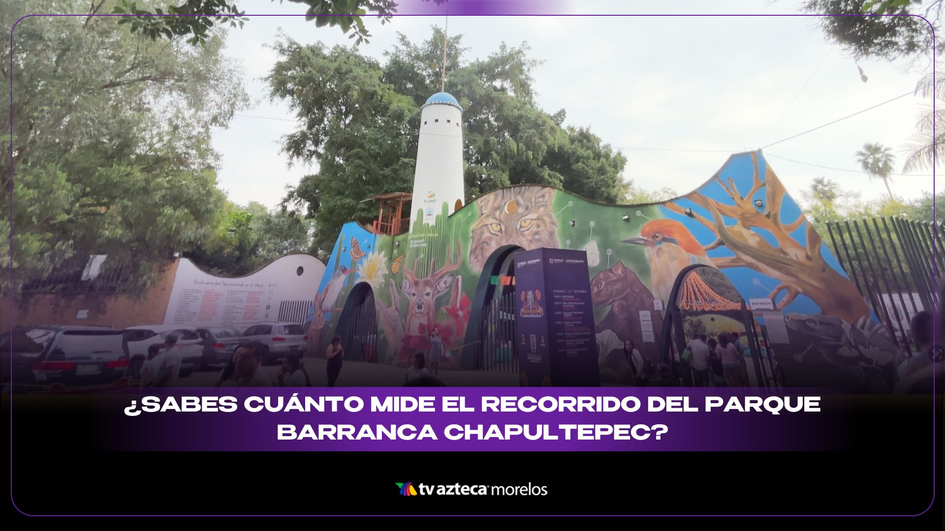 ¿Sabes cuánto mide el Parque Chapultepec?