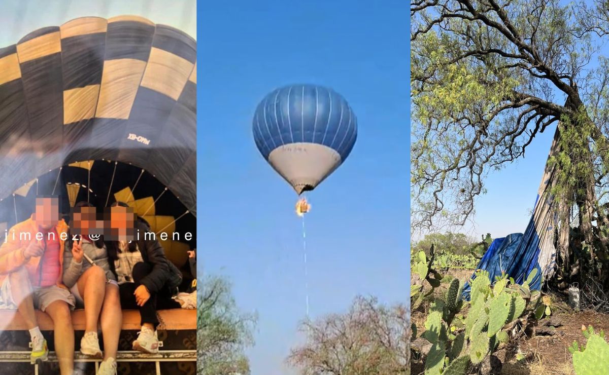 Teotihuacán Última Foto De La Familia Del Globo Aerostático 5154
