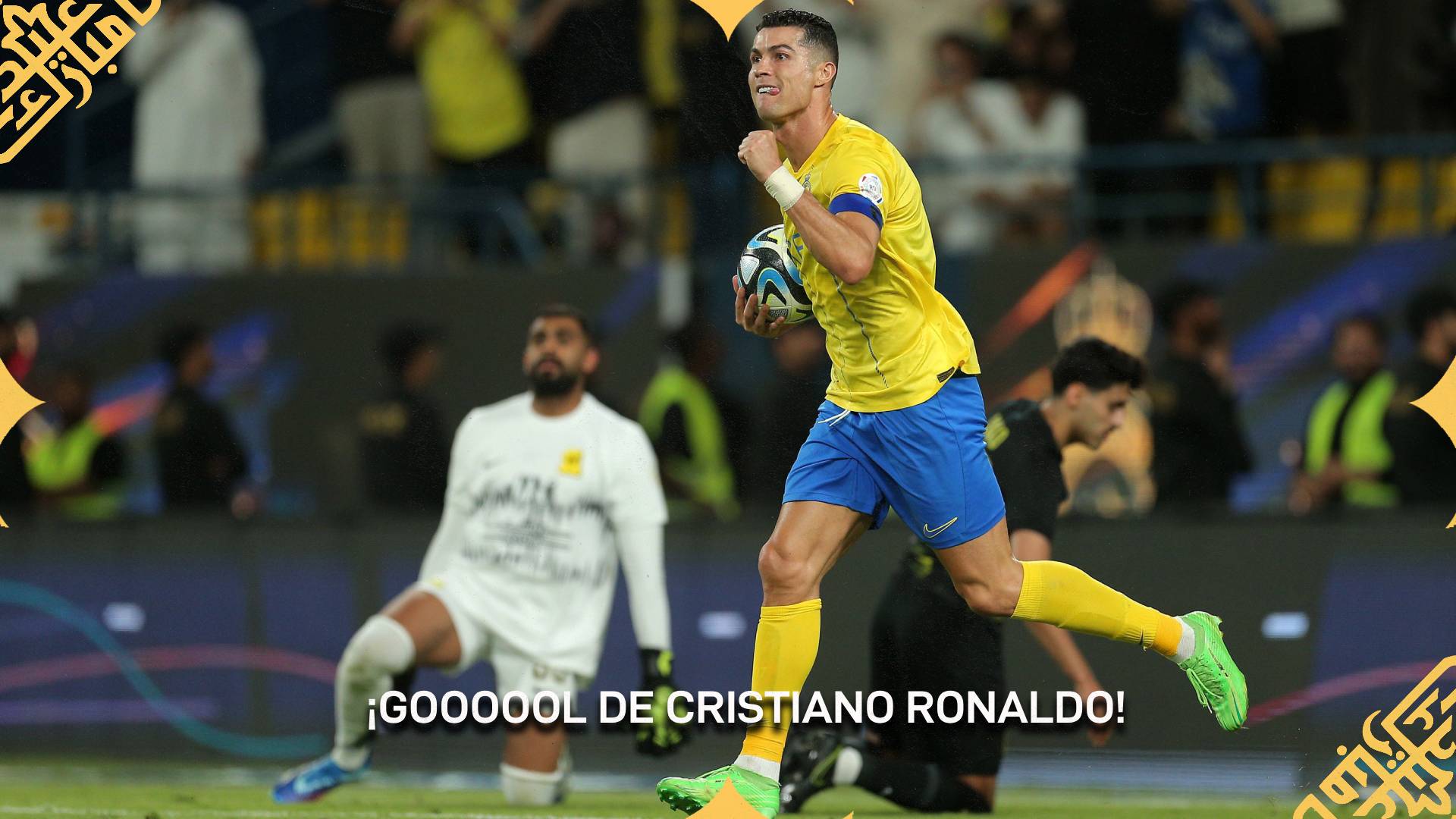 Gol de Cristiano Ronaldo Al Nassr 1-0 Al Ittihad